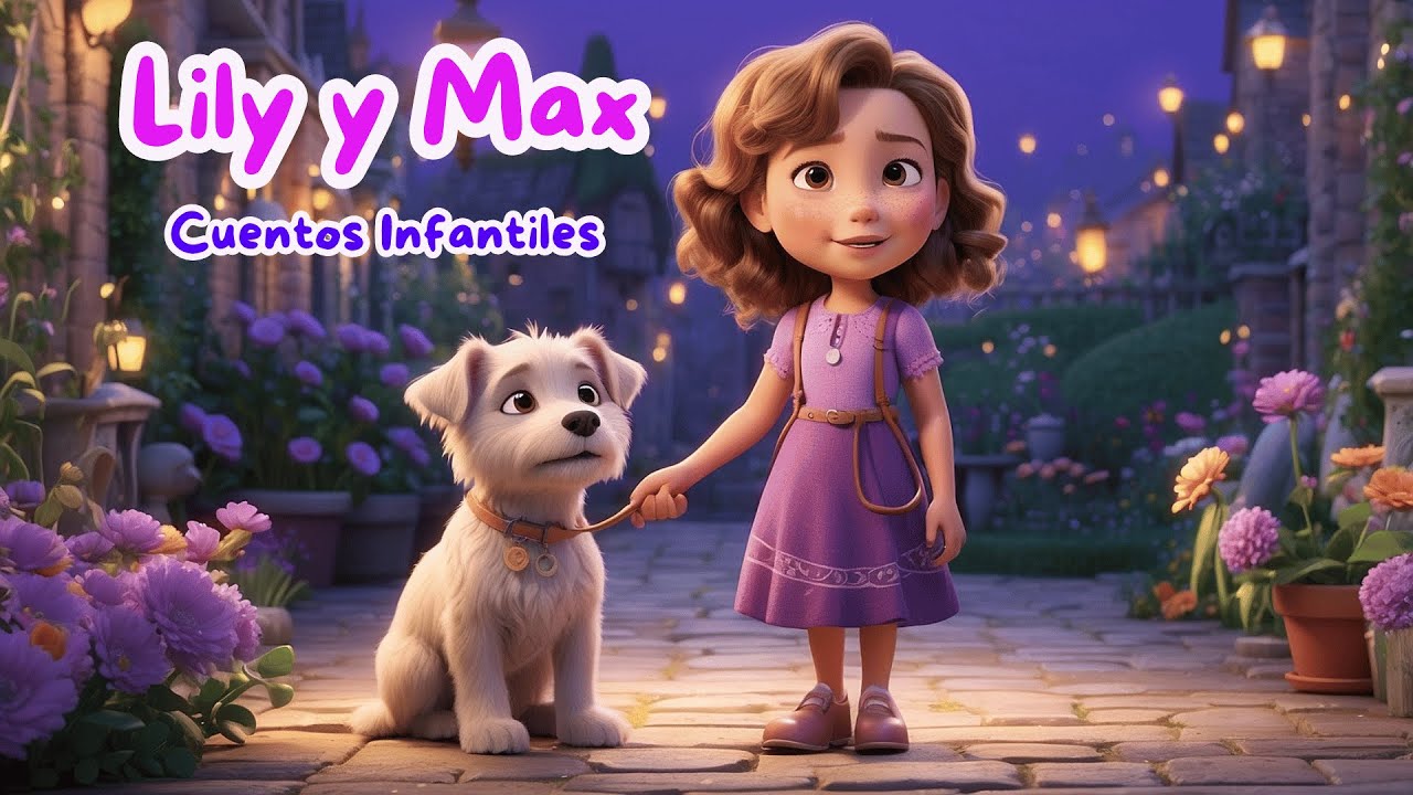 Lily y Max en el Jardín de Flores| Cuentos infantiles| Cuentos para ...
