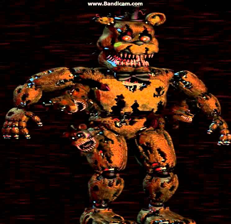 Nightmare Freddy sings Sparta Remix ft markiplier - YouTube