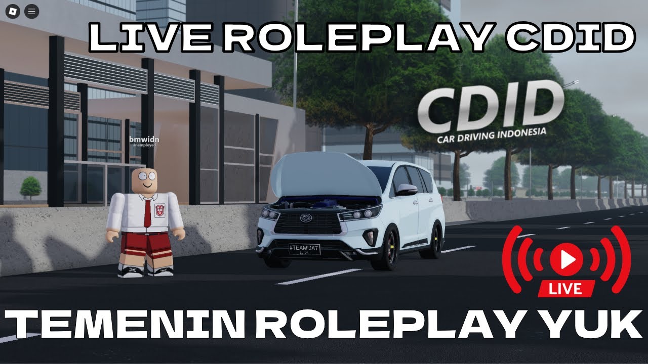 🔴LIVE CDID ROLEPLAY - TEMENIN RP CDID YUK!!! #33 - YouTube