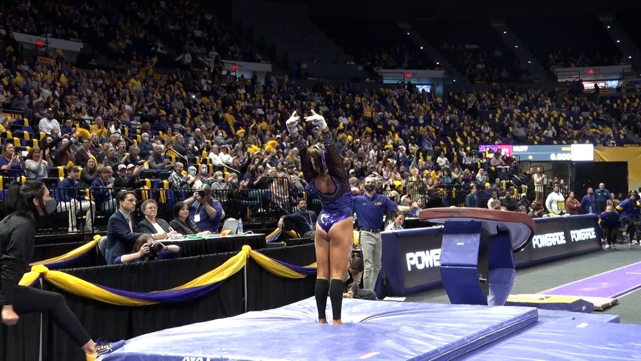 KJ Johnson has proven to be a fierce tiger on the gymnastics floor ...