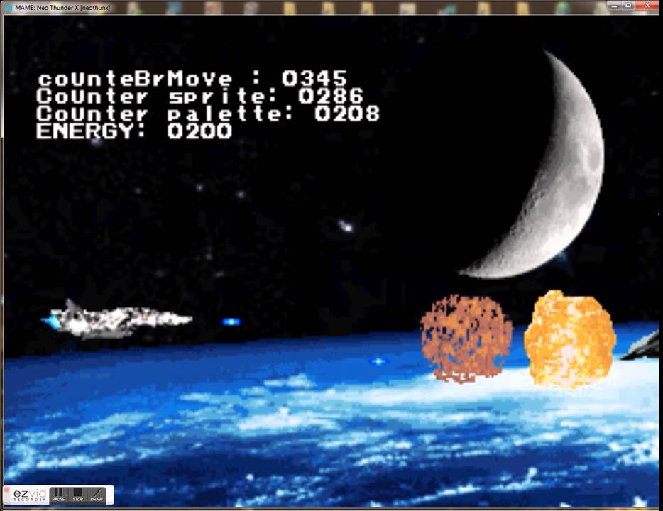 Neo Thunder X: Demo 01 (Neo Geo homebrew from Italy) - YouTube