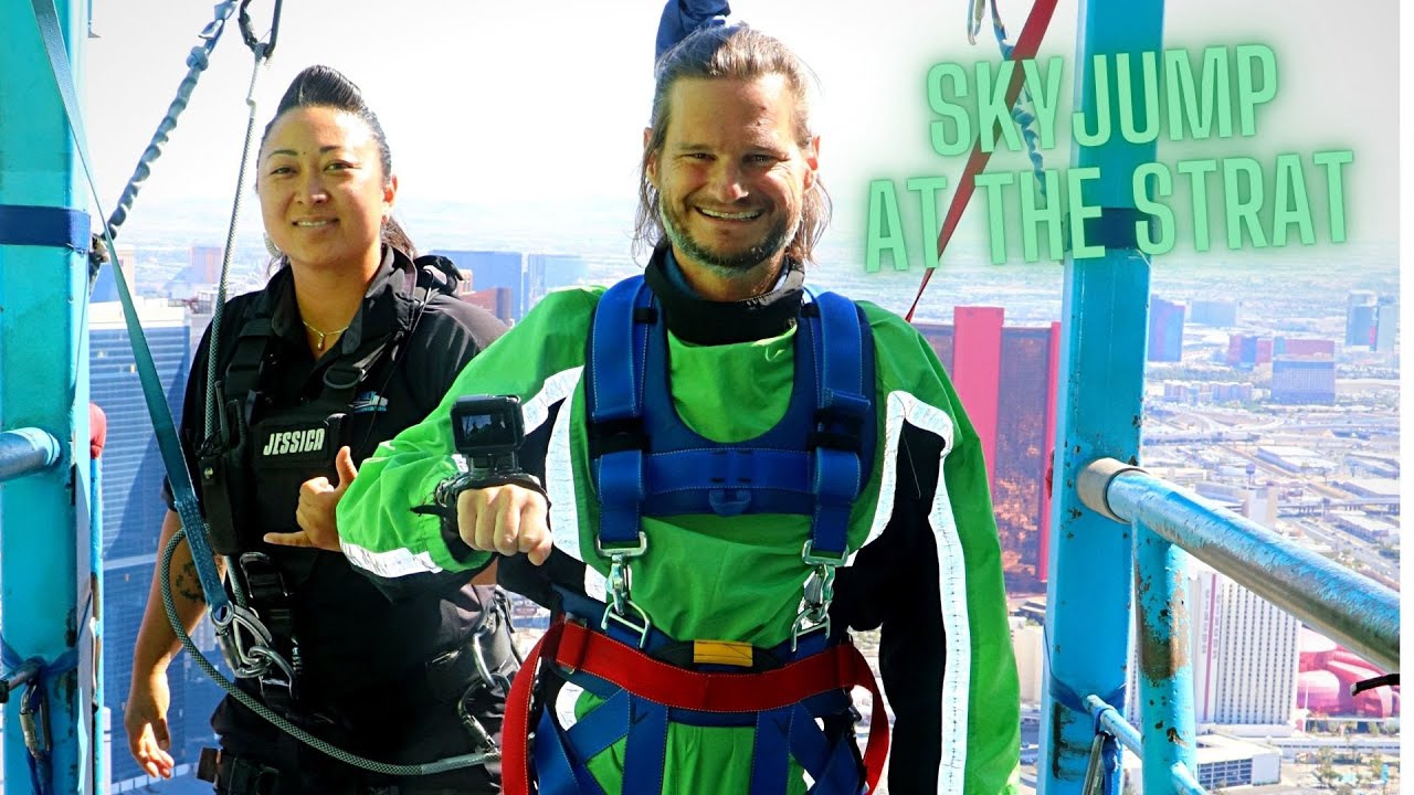 The STRAT SkyJump Las Vegas!!! - YouTube