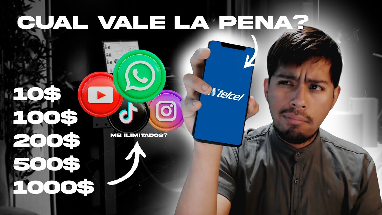 Comparativa de planes de Telcel 2026 - (Prepago, Amigo, Internet) - YouTube