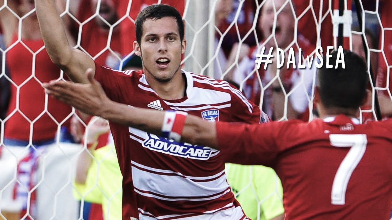 GOAL: Matt Hedges leaping header | FC Dallas vs Seattle Sounders - YouTube