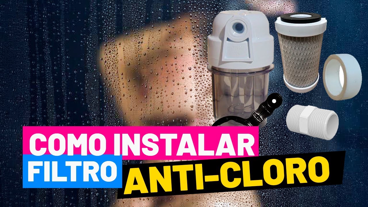 DERMATITE x CLORO | COMO INSTALAR FILTRO NO CHUVEIRO para ACABAR COM ...