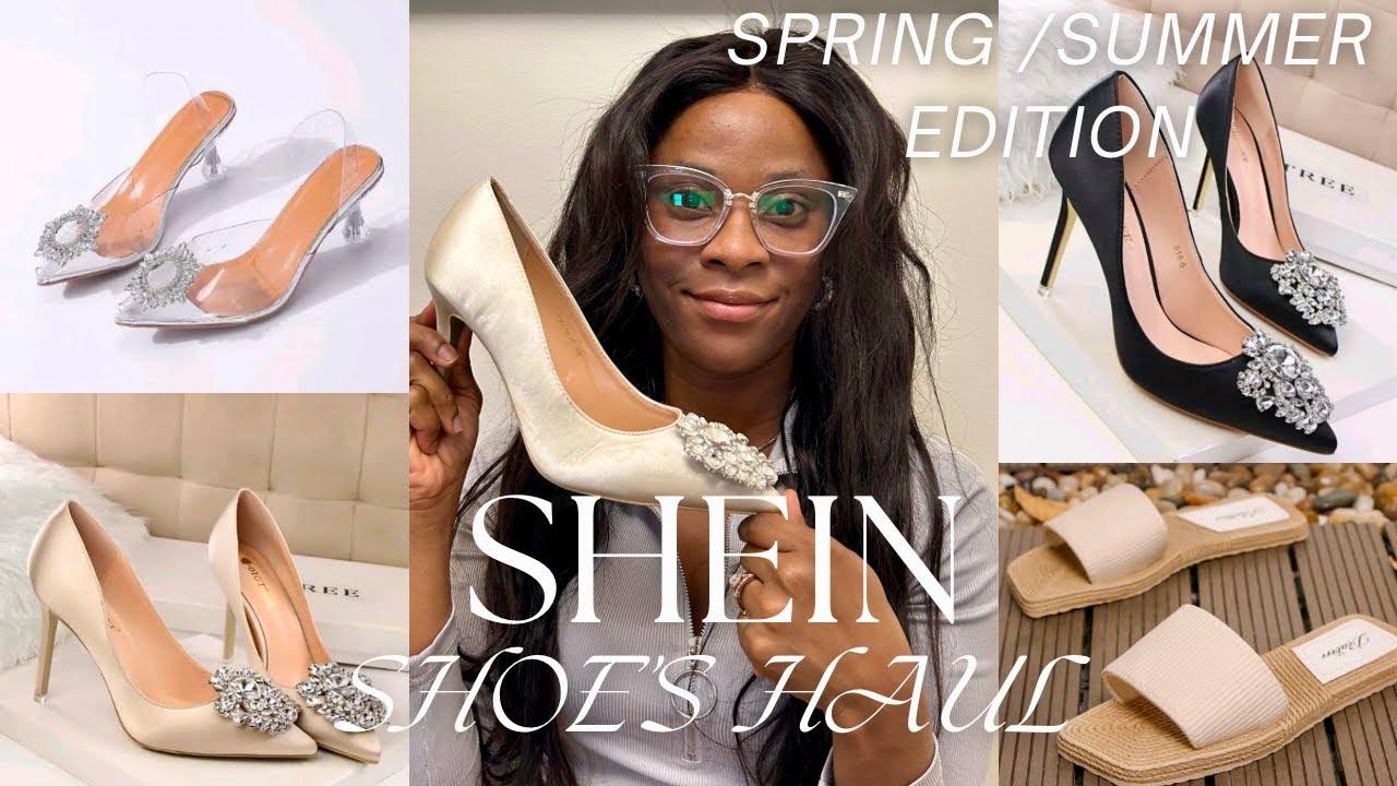 SHEIN SHOE HAUL | Are they true to size?? TRY ON, Sizes, Review ...