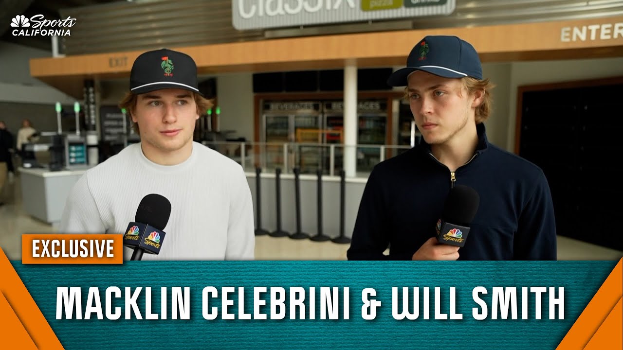 Macklin Celebrini and Will Smith comment on the incredible legacy of Logan Couture | NBC Sports ...