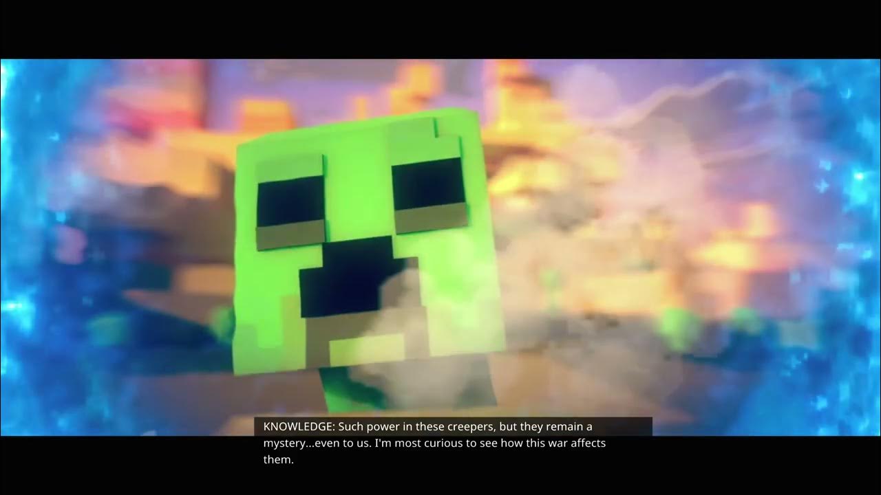 Creeper Unseen Minecraft Legends Cutscene Youtube
