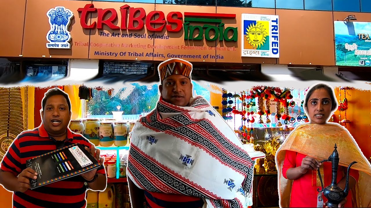 Tribes India Showroom Visit | All States GI Tagged Gifts in One Place ...