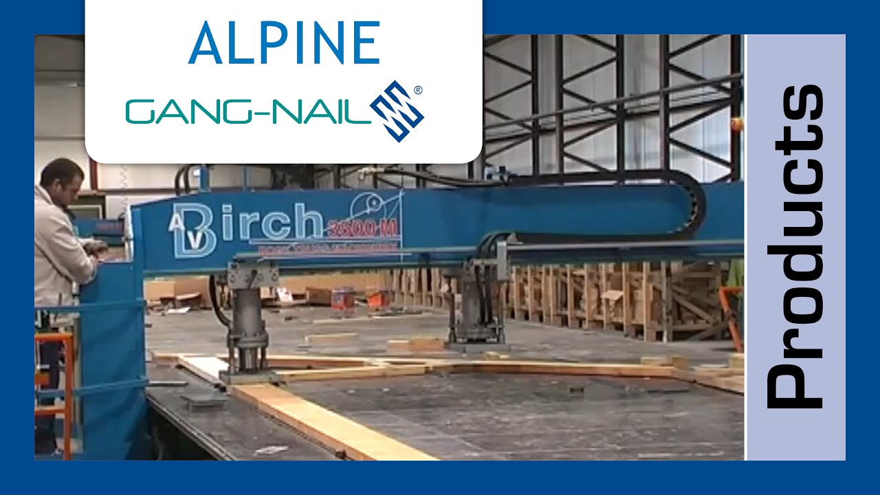 AV Birch truss press options - YouTube