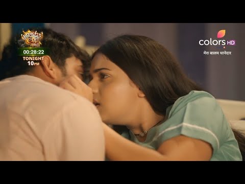 Mera Balam Thanedaar PROMO: Battle Scars Dikhaane Ke Bahaane Veer Ne Kiya Bulbul Ko Kiss - YouTube