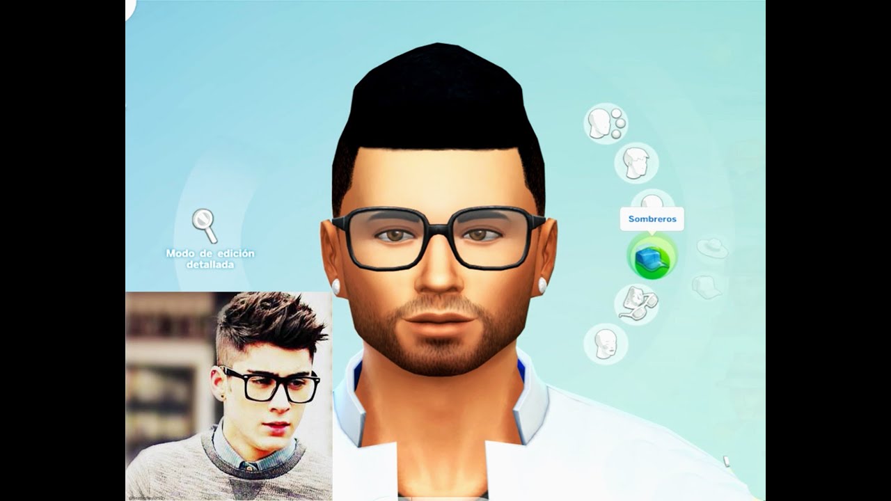 Create a sim [Zayn Malik]The sims 4-Creando un sim - YouTube