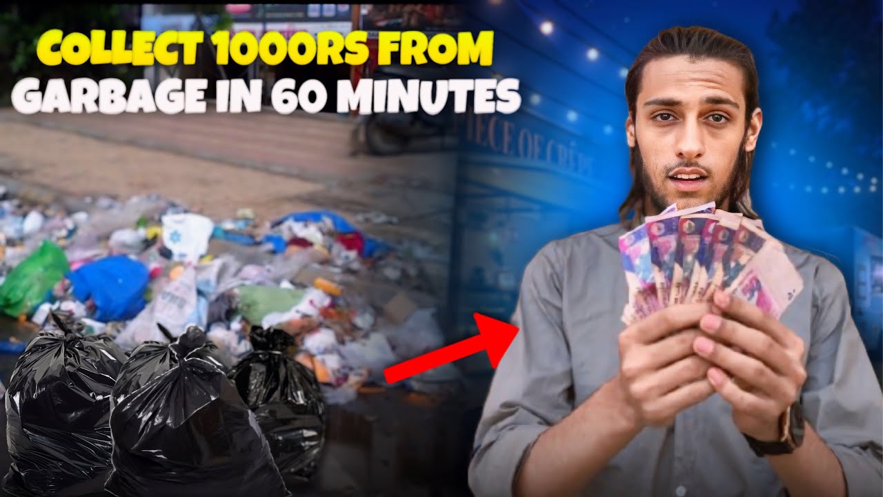 WE COLLECTED 1000RS 💵 BY SELLING GARBAGE IN 60 MINUTES ⏱️ | MONEY ...