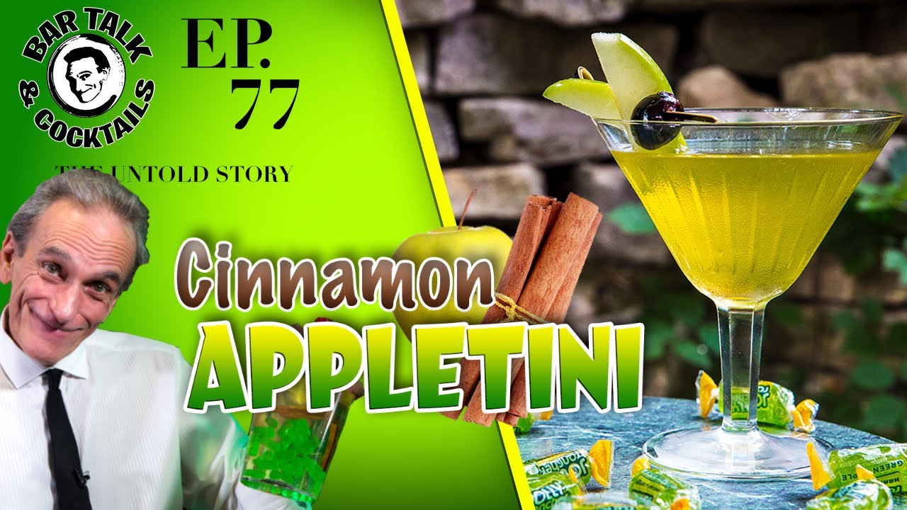 Cinnamon Appletini - A new take on the Appletini - YouTube
