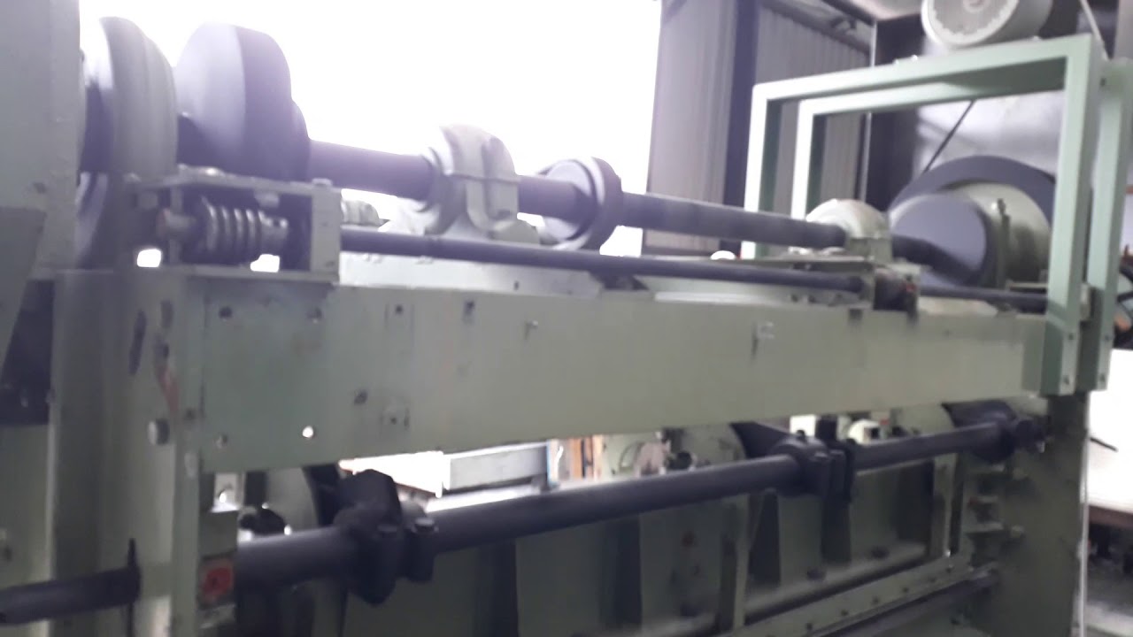 Needle Punch Machine DILO NFZ 22 - YouTube
