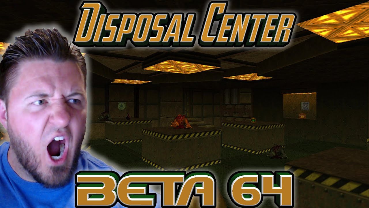 BETA 64 Stage 5: DISPOSAL CENTER | DOOM 64 WAD Playthrough - YouTube