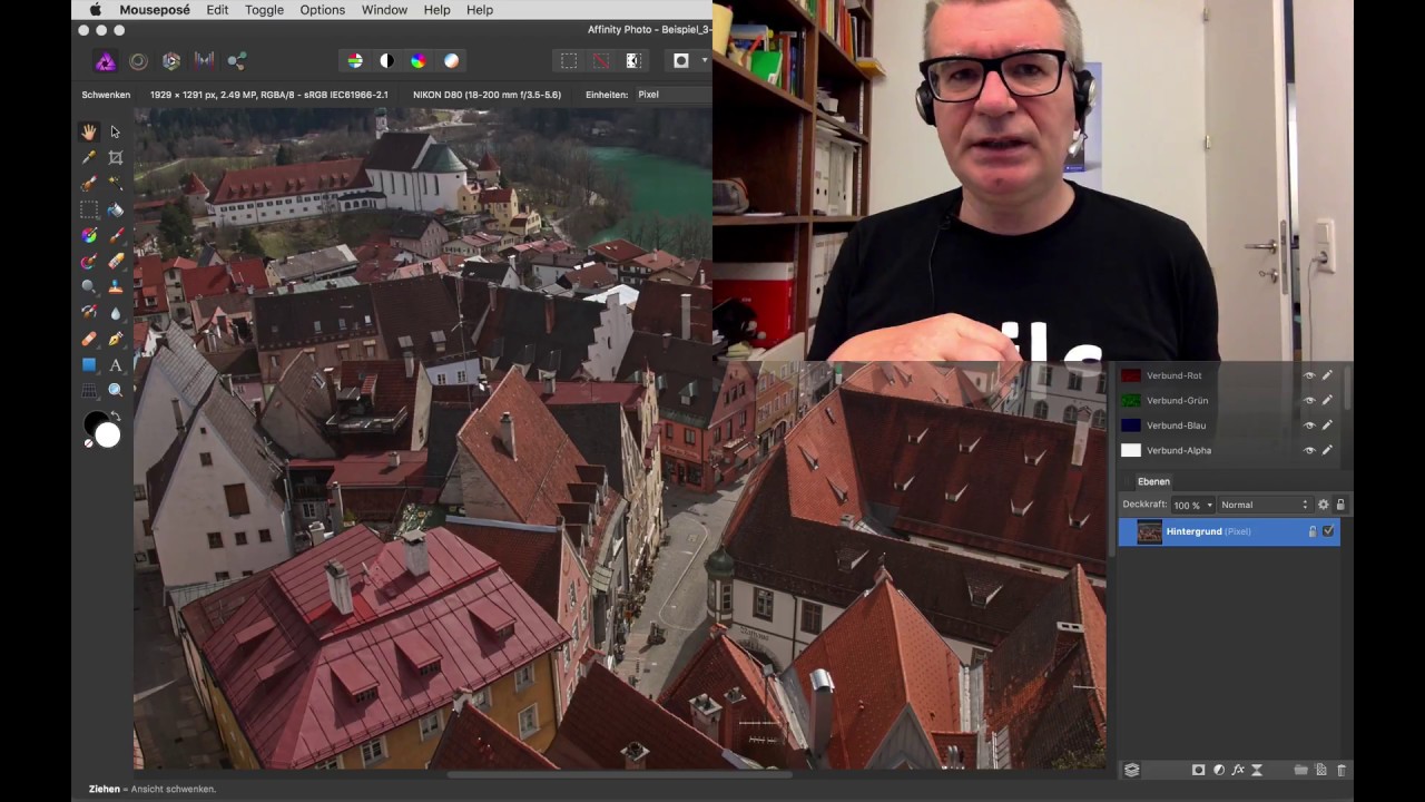 Neu in Affinity Photo 1.5: Tone Mapping Persona - YouTube