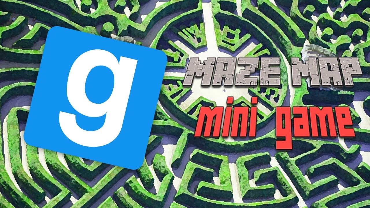 Gmod Sandbox - MAZE MAP MINI GAME! w/FedPuppy - YouTube