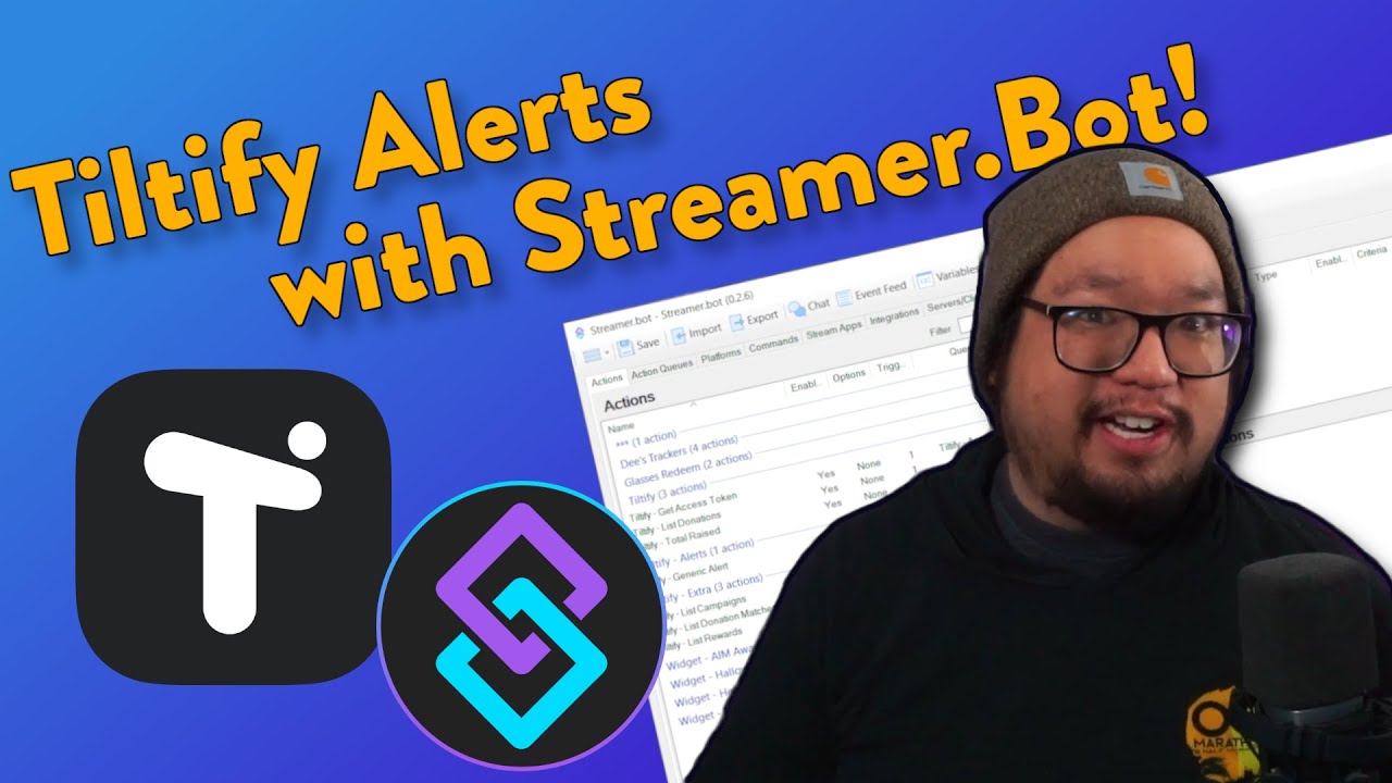Tiltify Alerts with Streamer.Bot! - Version 2.0 - YouTube