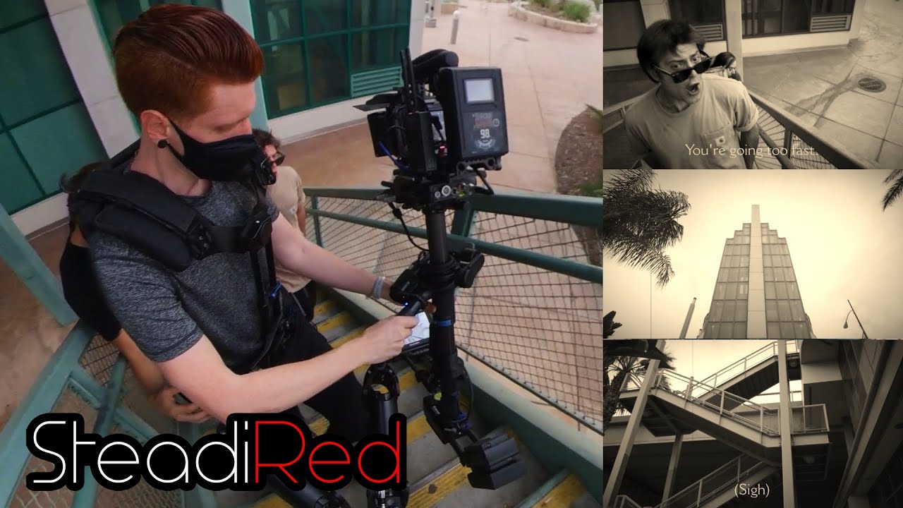 Silent Film Staircase - Behind the scenes Steadicam shot breakdown 27 ...