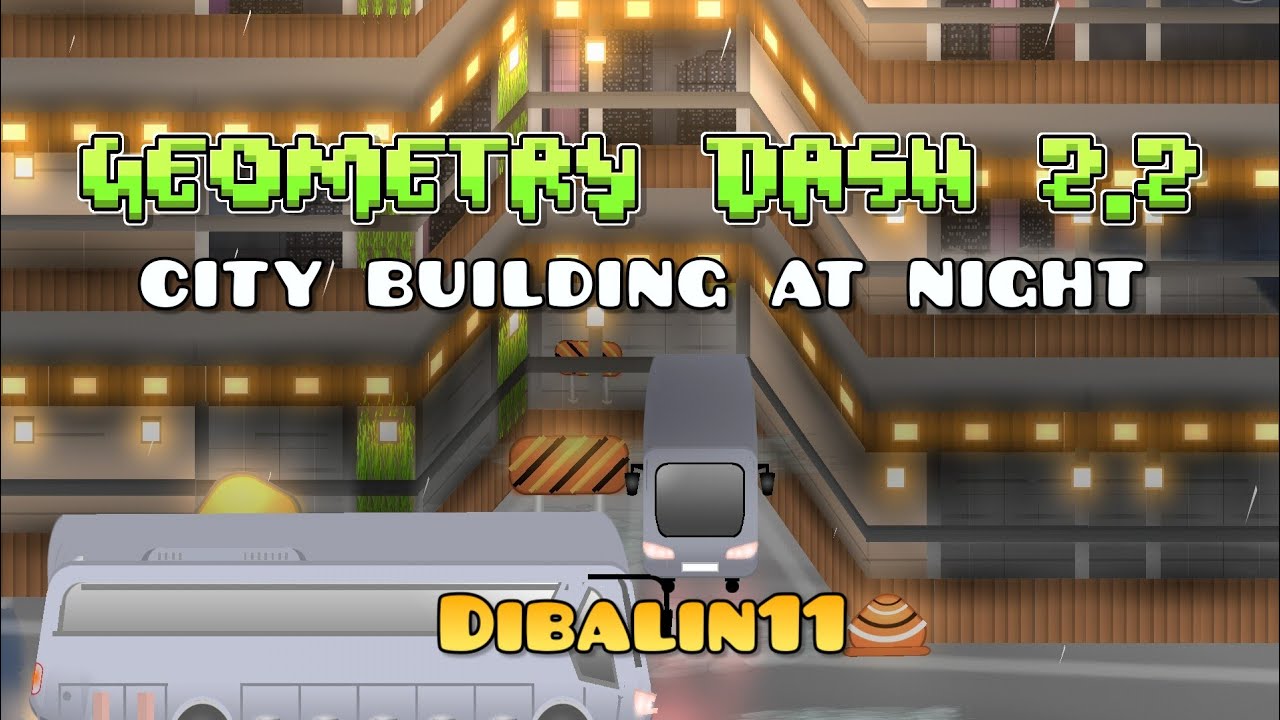 city building at night 🌃 / GD 2.2 artwork. - YouTube