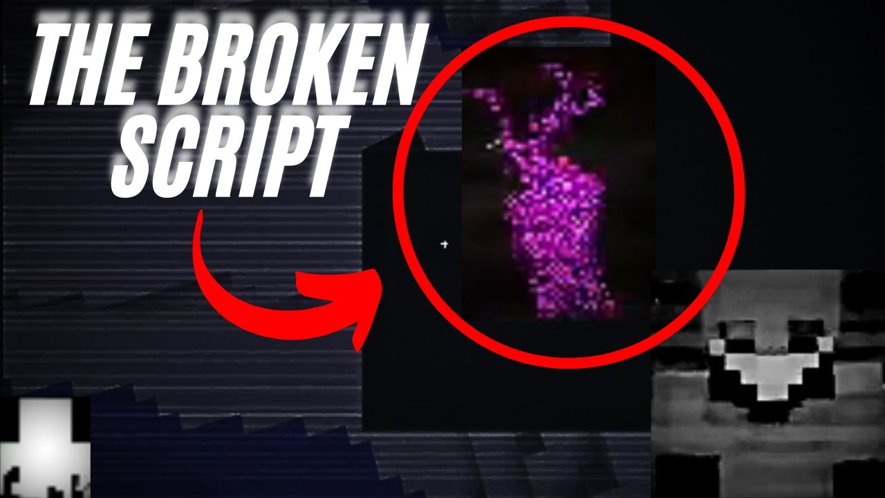 Surviving the Broken Script Horror in Minecraft - YouTube