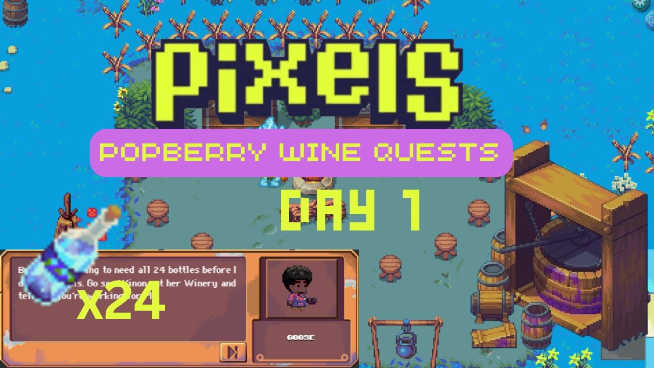Wine Not? Popberry Wine Delivery Service - Day 1 - PIXELS GAMEPLAY ...