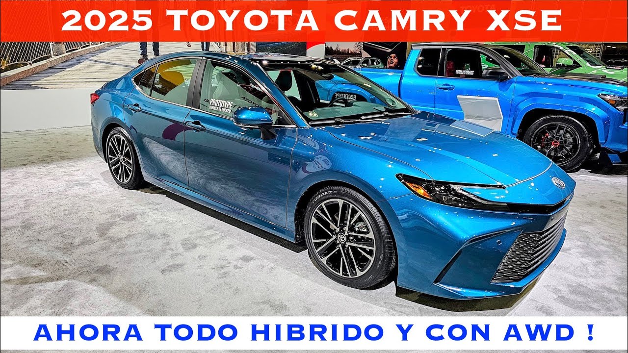 2025 Toyota Camry XSE 2.5L - Breve Vista Al Nuevo Camry Que Ahora Es ...