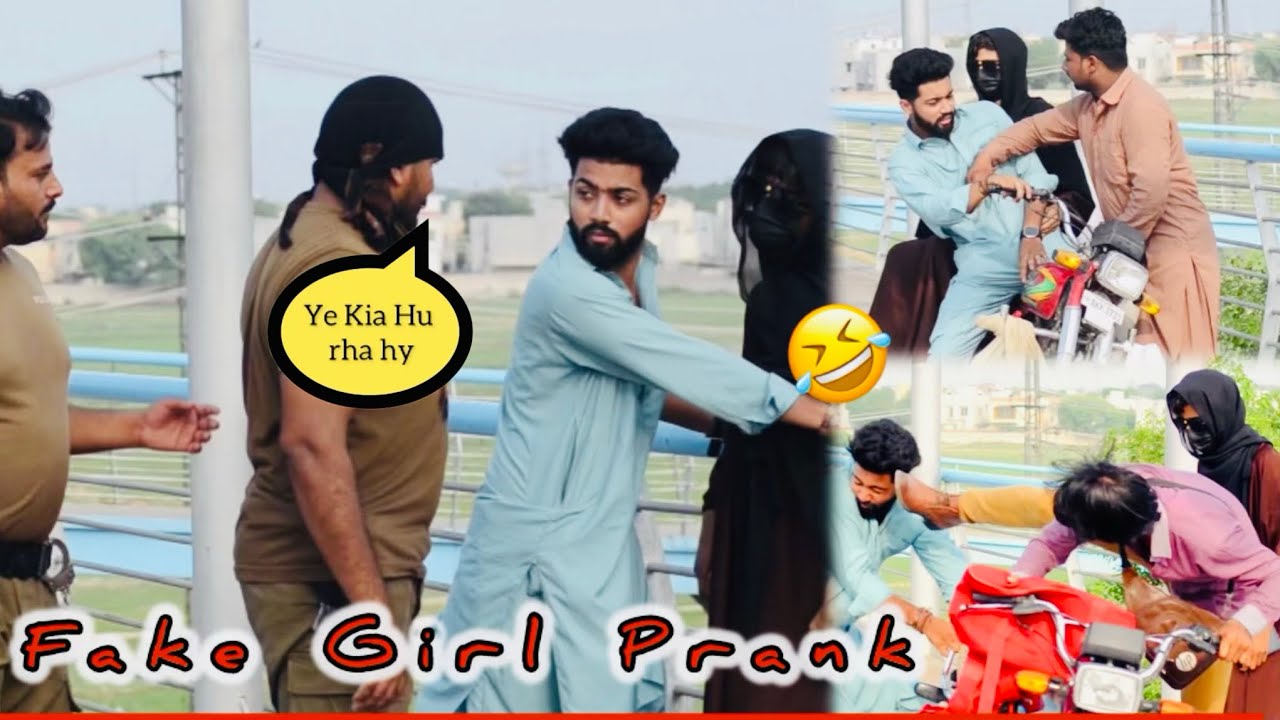 Fake Girl Prank | Funny Reactions | Prank Gone a wrong - YouTube