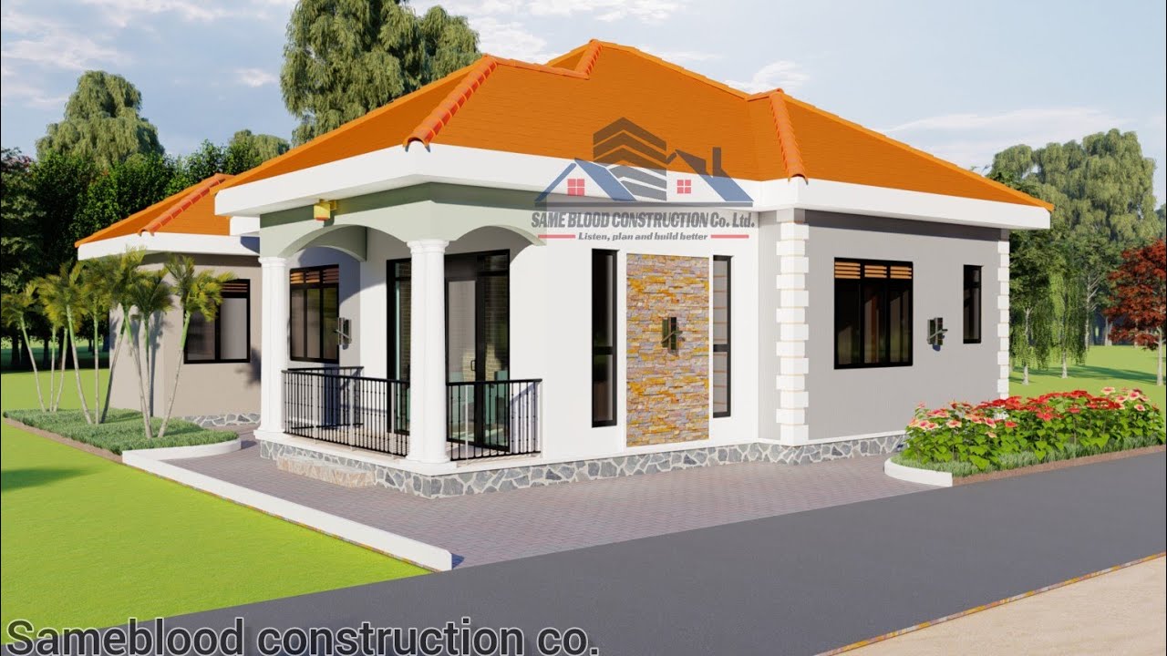 Simple 2 Bedroom House @ plot of land Size:40ft by 50ft p.1 # ...