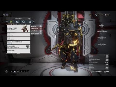Warframe Nezha Prime Build 1.0 umbral (2) Formas - YouTube