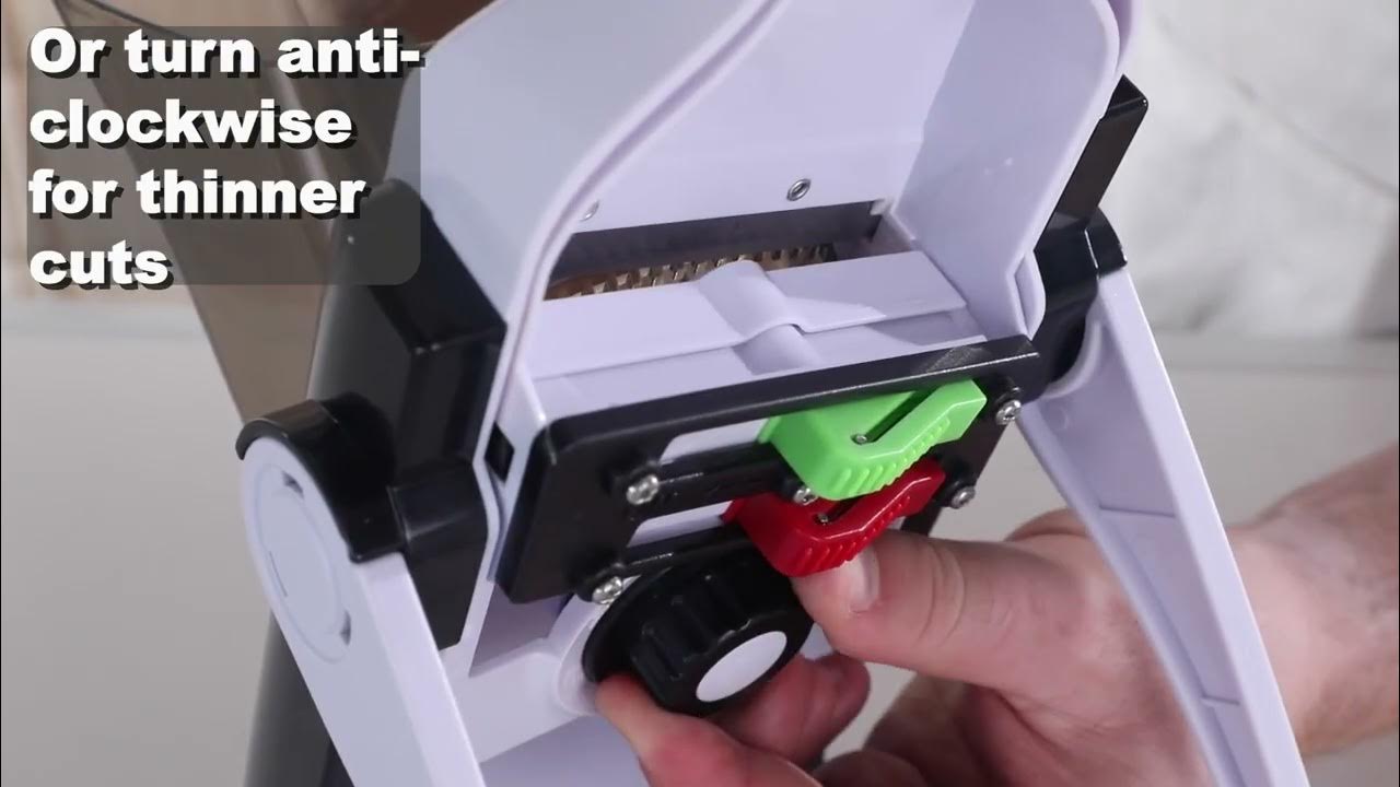 How To Use The Safety Slicer Dial Original - A Step-by-Step Guide | KlevaRange.com.au - YouTube