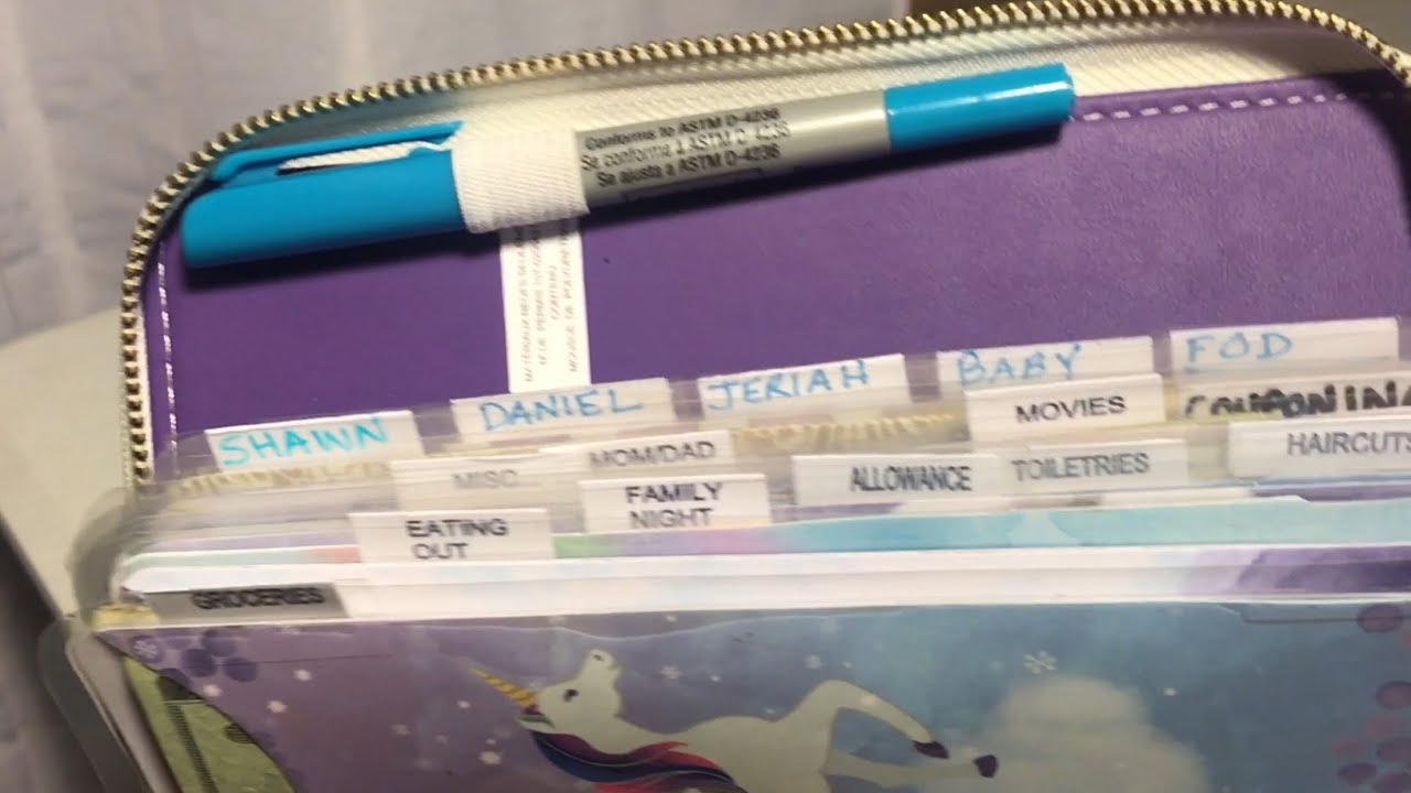 CASH ENVELOPE STUFFING | NOVEMBER 2017 - YouTube