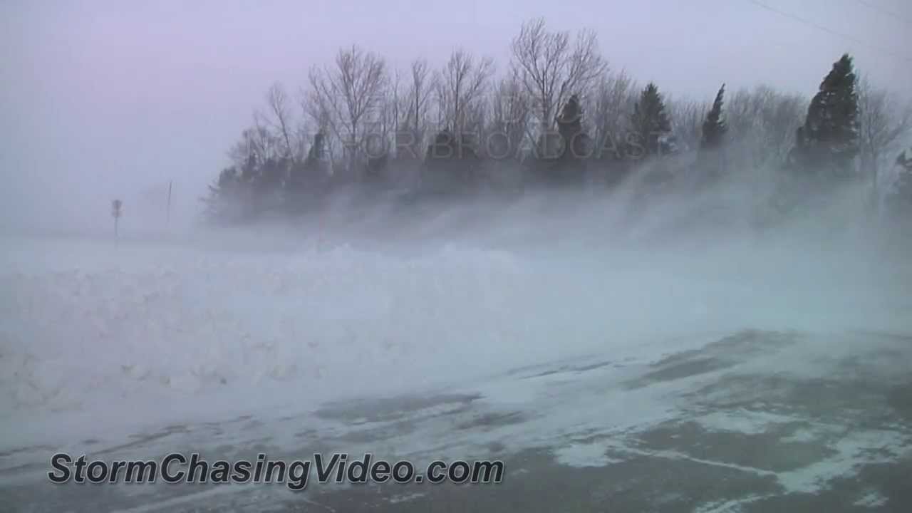 1/26/2014 Minnesota Extreme Ground Blizzard B- Roll - YouTube