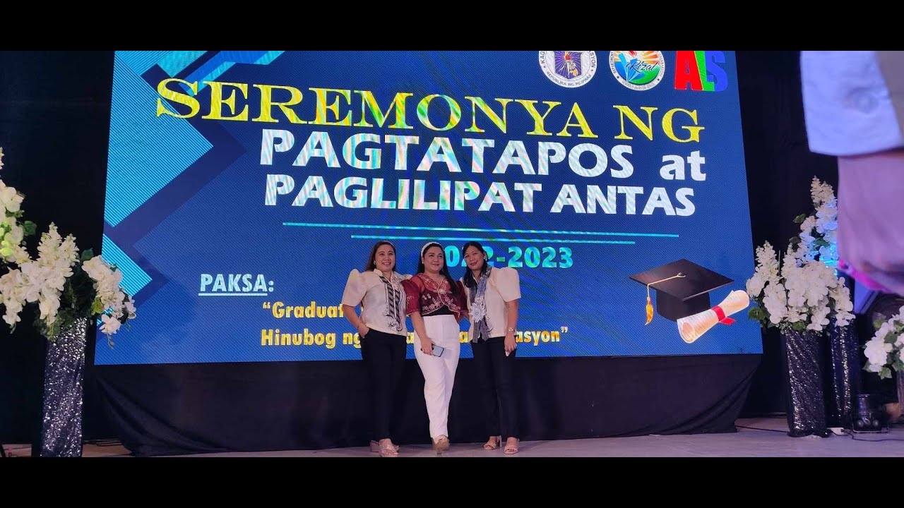 ALS Graduation 2023 Awit ng Pagtatapos at BES - YouTube