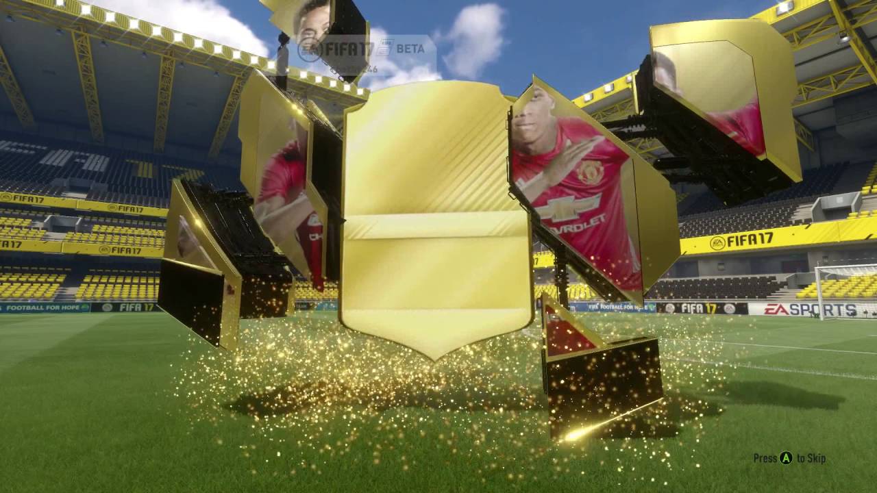 fifa 17 pack opening!! new pack animation? - YouTube