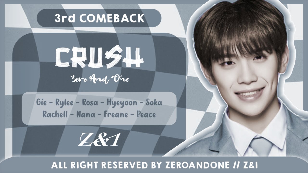 [COMEBACK] Crush - Zerobaseone (ZB1) Cover By Z&1 - YouTube