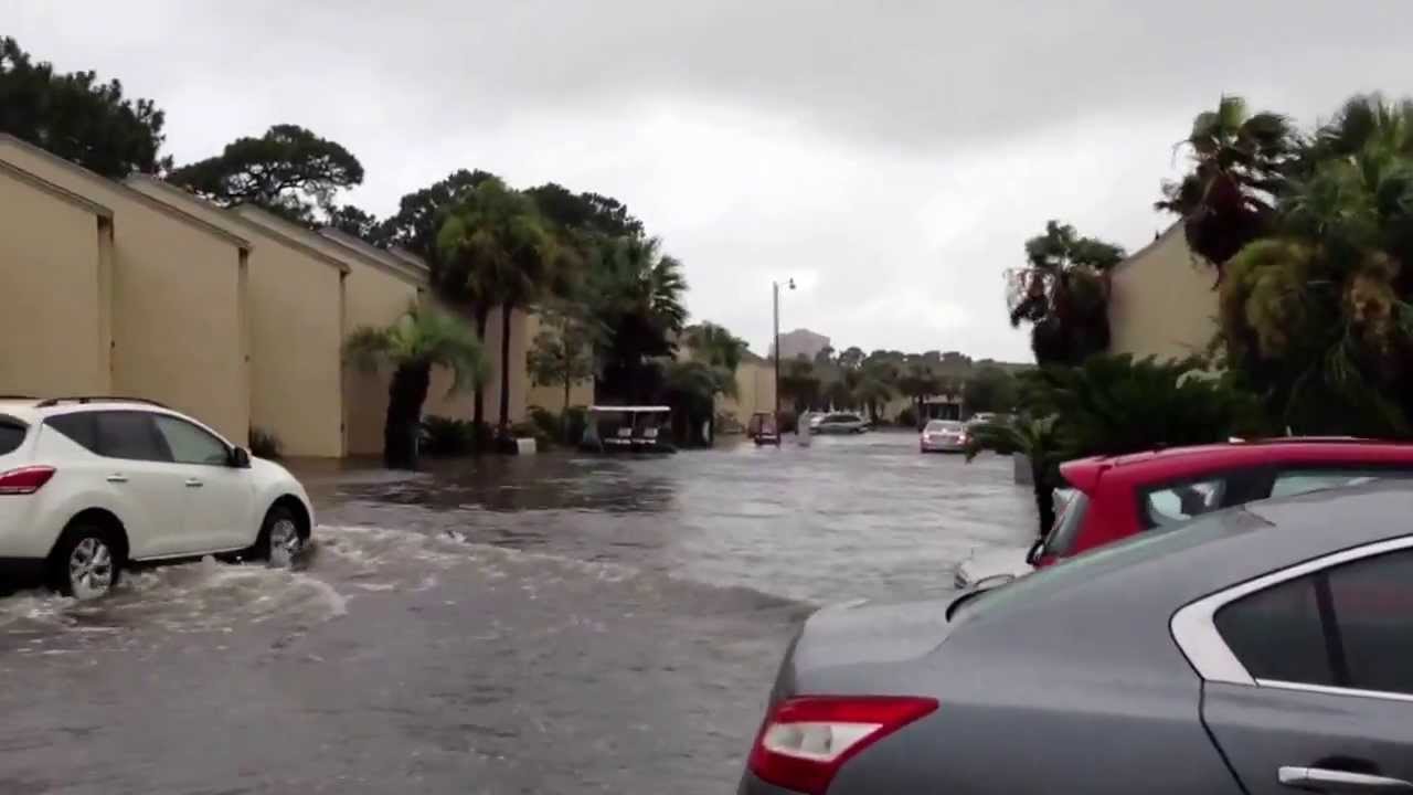 Flood in Panama City Beach, Florida. 4th July. - YouTube