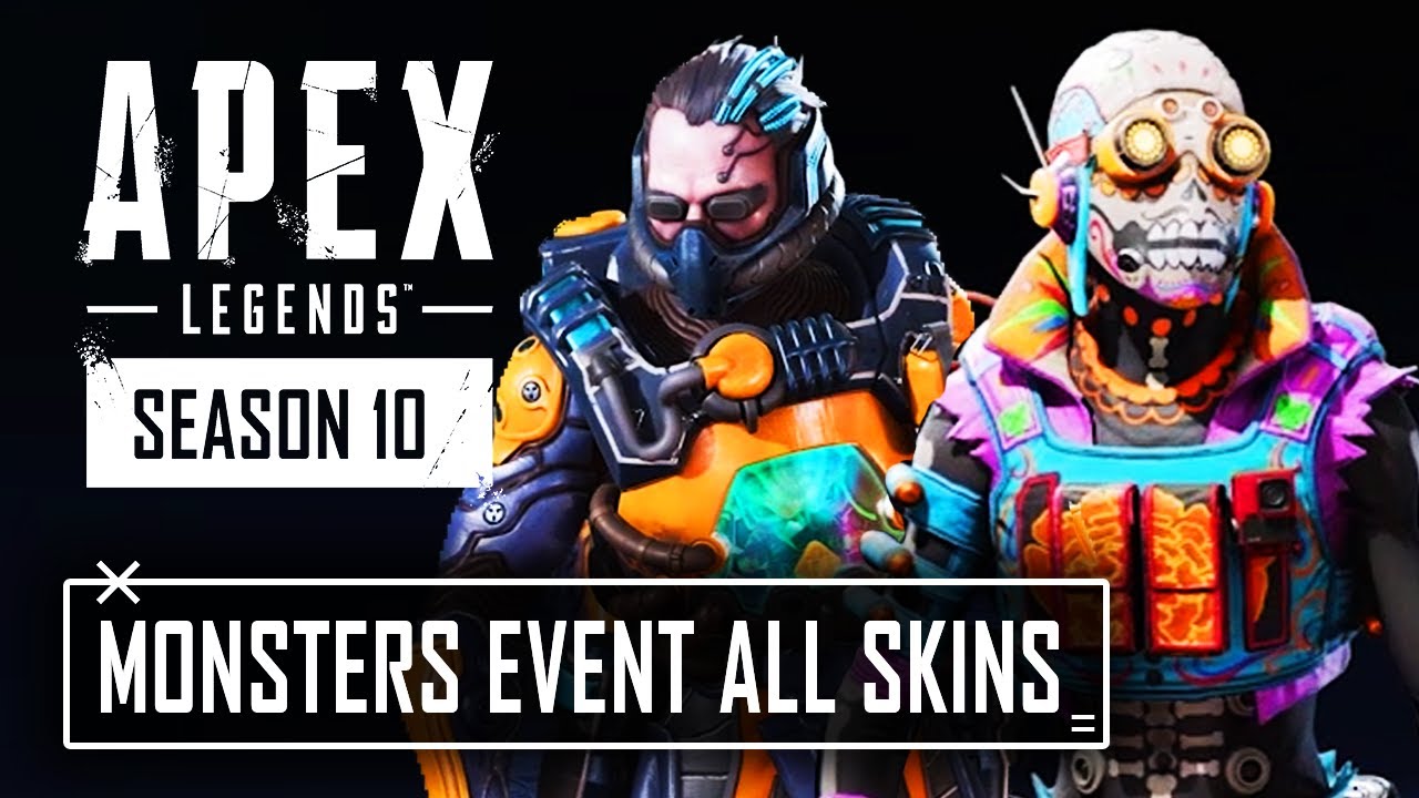 *NEW* MONSTERS WITHIN Event All Skins - Apex Legends Season 10 - YouTube