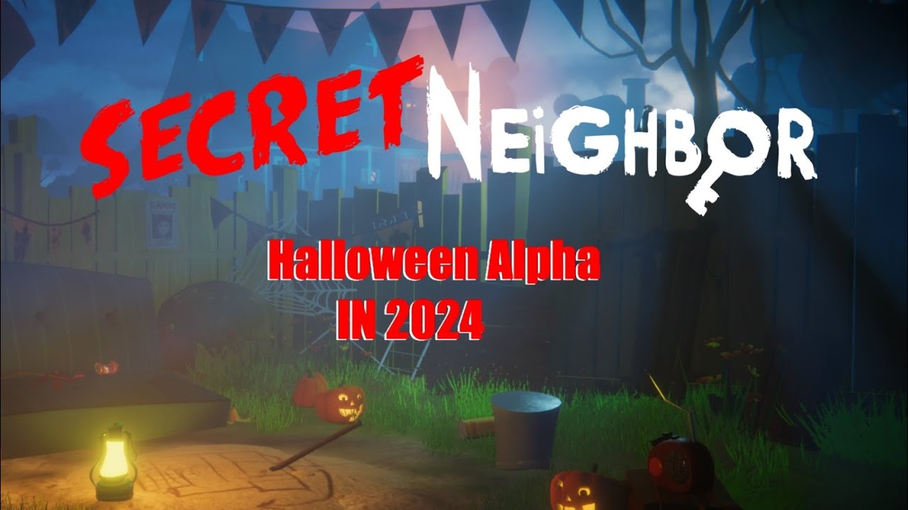 playing secret neighbor halloween alpha in 2024 - YouTube