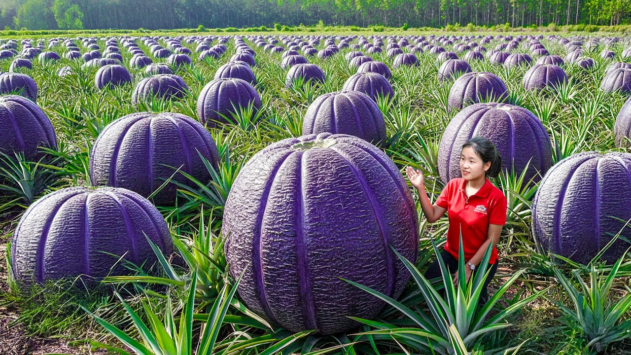 Full Video — Harvesting 1000+ Most Satisfying RARE Melons I Spent 3 ...