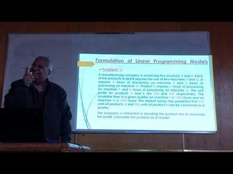 industrial and management - lecture 4 - linear programming - YouTube
