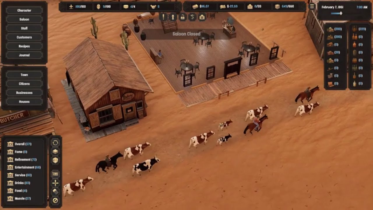 Deadwater Saloon (RDR 2 TYCOON :) | Game Review and First Look - YouTube