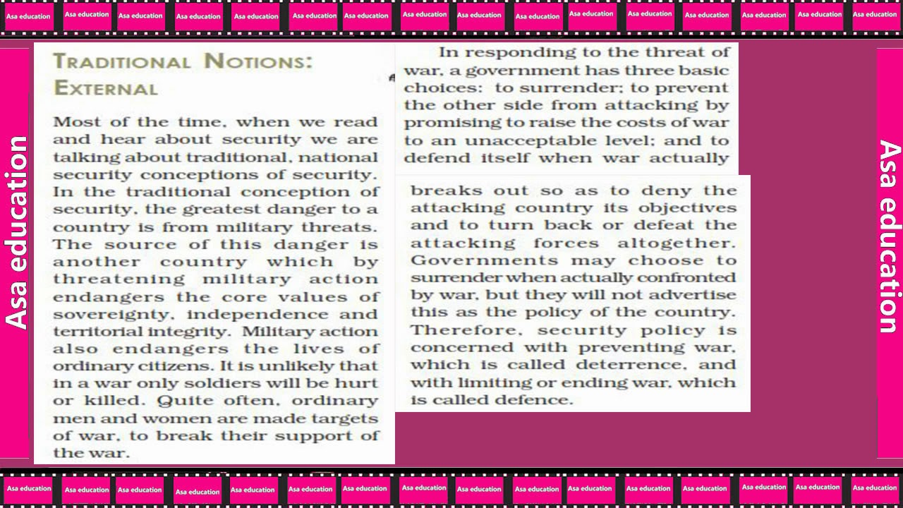 Ch 7.3 Security in the Contemporary World (Political Science, Grade 12 ...