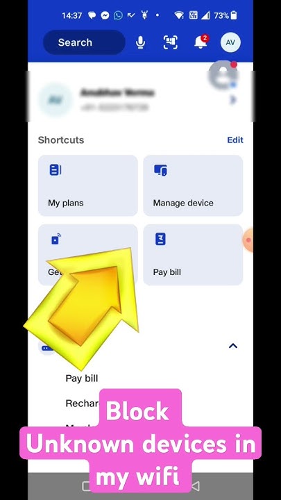 How To Block Unknown Devices in Jio Fiber Wifi #shortvideo - YouTube