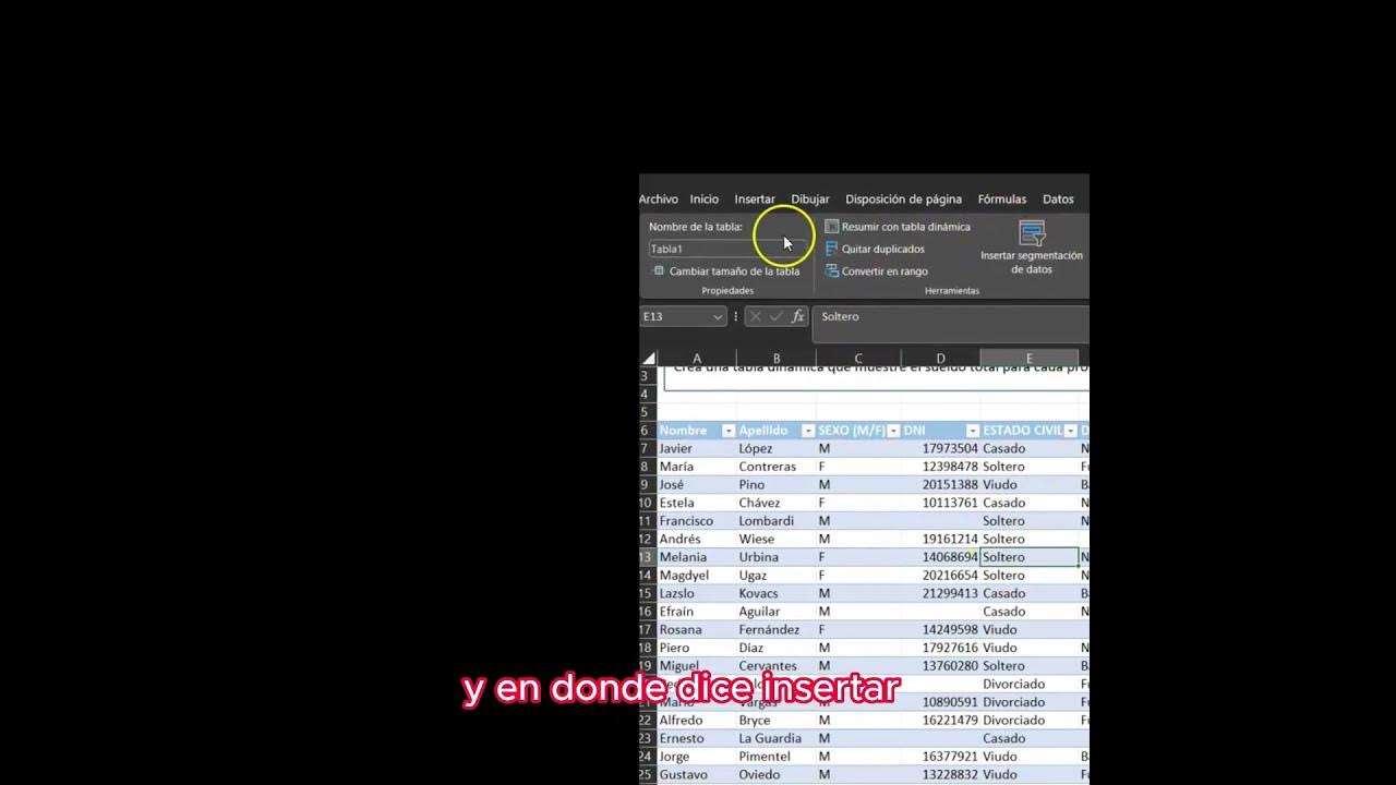 Creando mi primer reporte en tablas dinámicas - YouTube