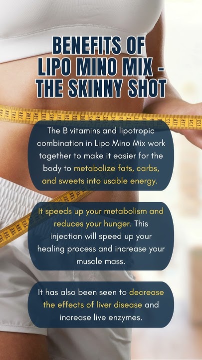 Benefits of Lipo Mino Mix - The Skinny Shot - YouTube