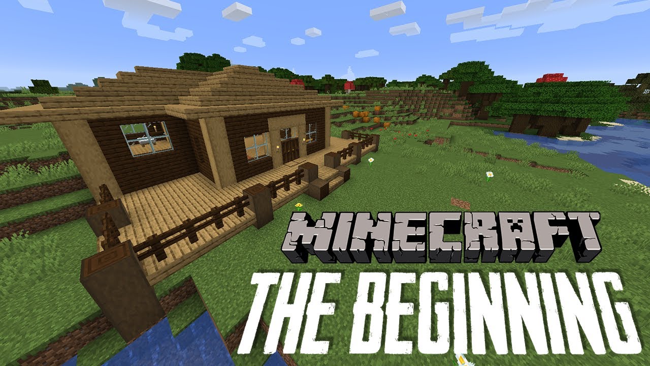 The Beginning! - Minecraft Survival 1.15 - Episode 1 - YouTube