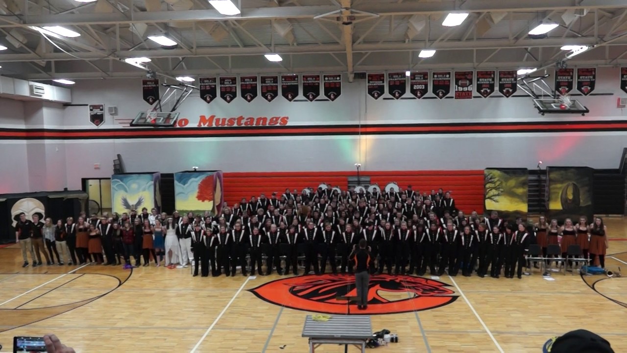 Clio Mustang Marching Band, 2016 Season Closing song, the Clio Alma ...