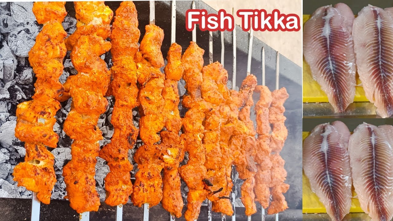 Easy Fish Tikka Recipe | Fish Tikka At Home | Grilled Fish | Chef ...
